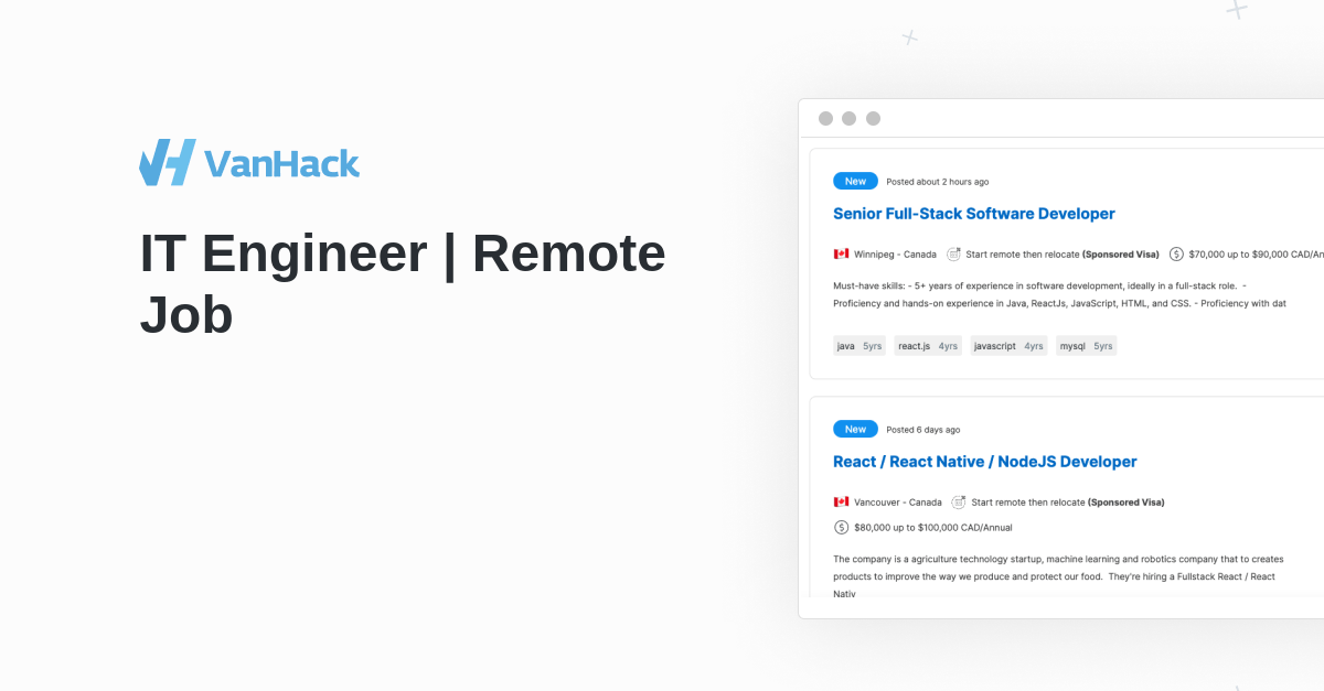 Backend Engineer Node Js Aws Remote Job Vanhack - Premium Mobile City Images | Free Download